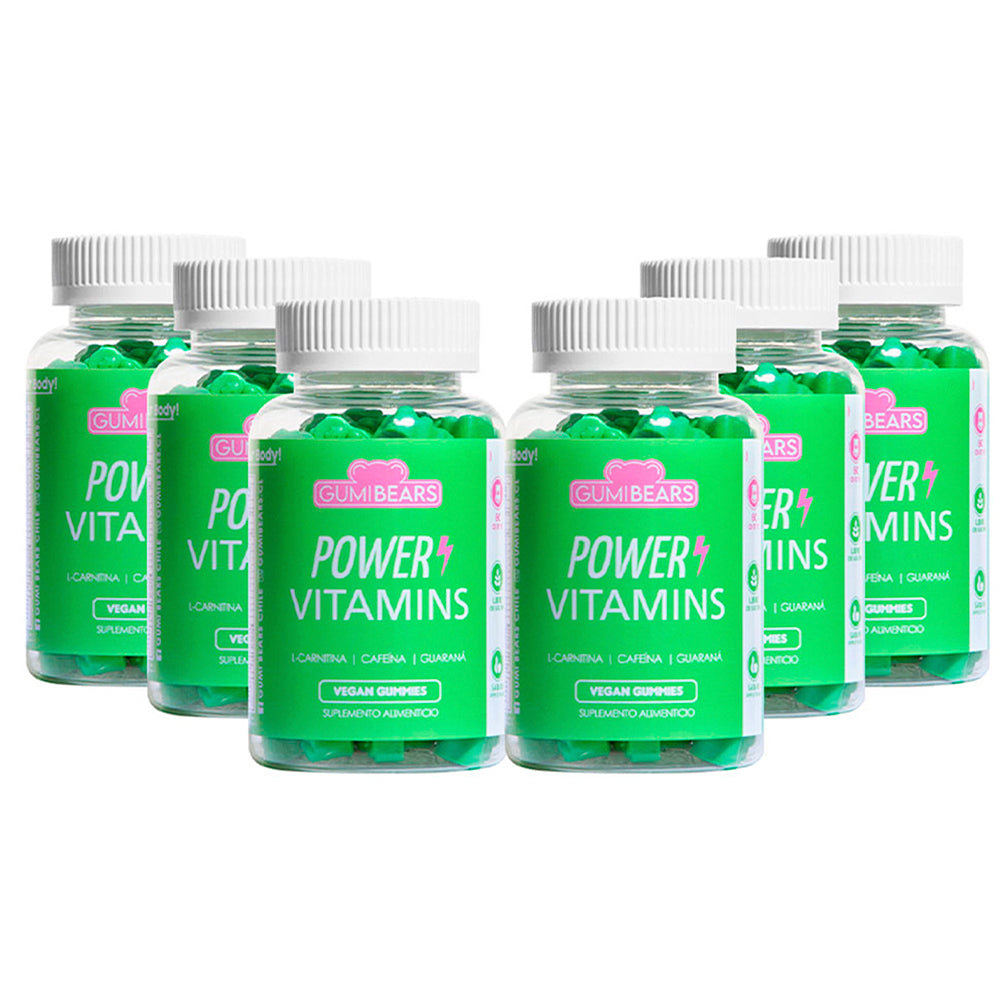 Pack Vitaminas Power energizante 6Meses – Gumibears